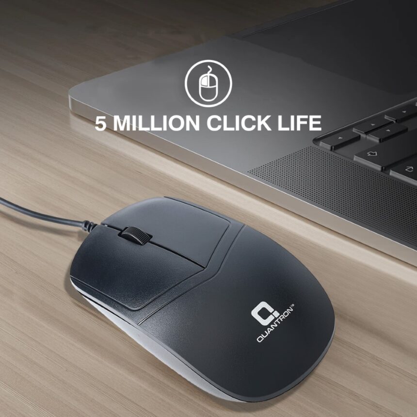 3200 DPI QMU-525 Wireless Mouse with On/Off Switch – Quantron
