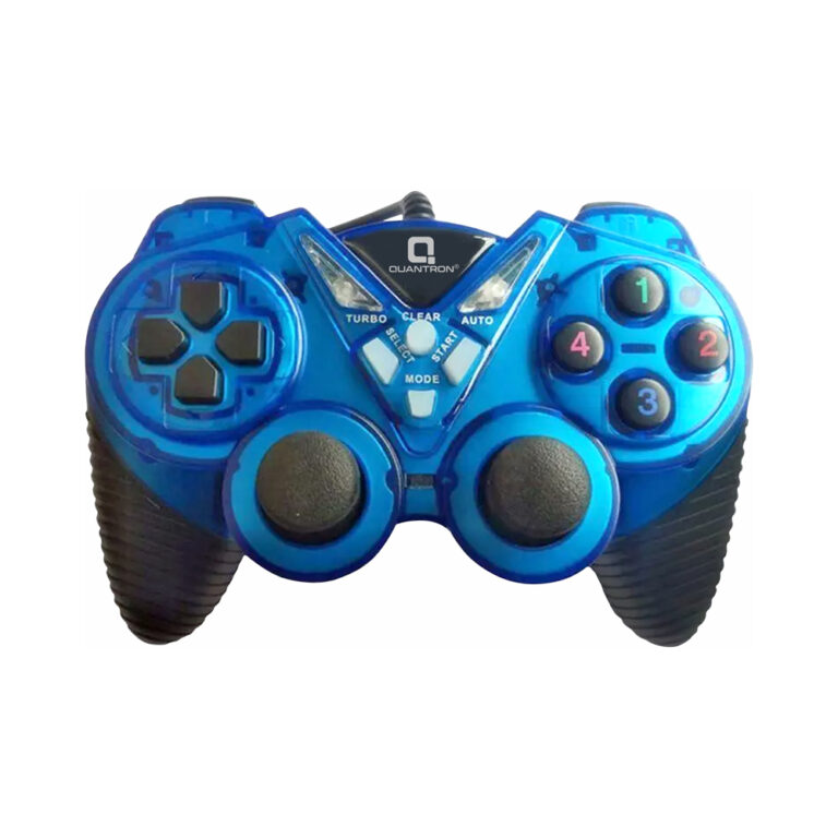 QGP-1803 USB Gamepad with Turbo Mode | Dual Vibration | PS3 & PC ...